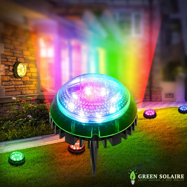 Spot Solaire RGB à Planter pour Sublimer Votre Jardin